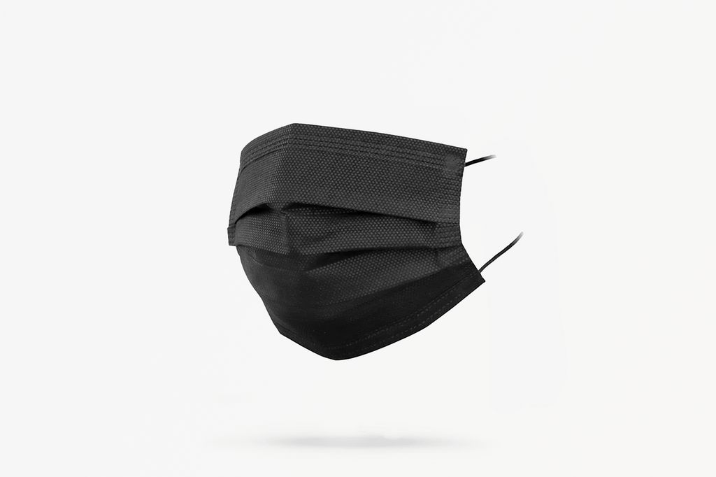 Medical Procedure Mask Level 3 | ASTM F2100-20 Black | DOMREX